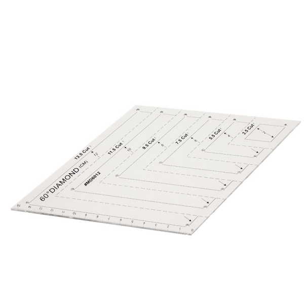 60 Degree Diamond Quilting Ruler