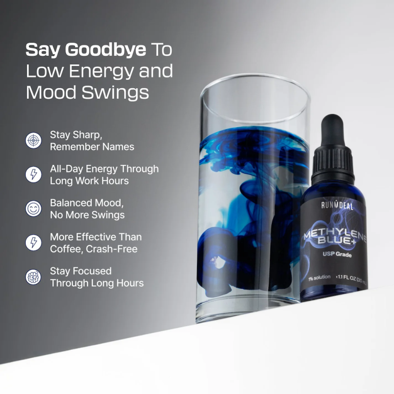 RunMDeal™ Ultimate Methylene Blue 1% 60mL - RunMDeal